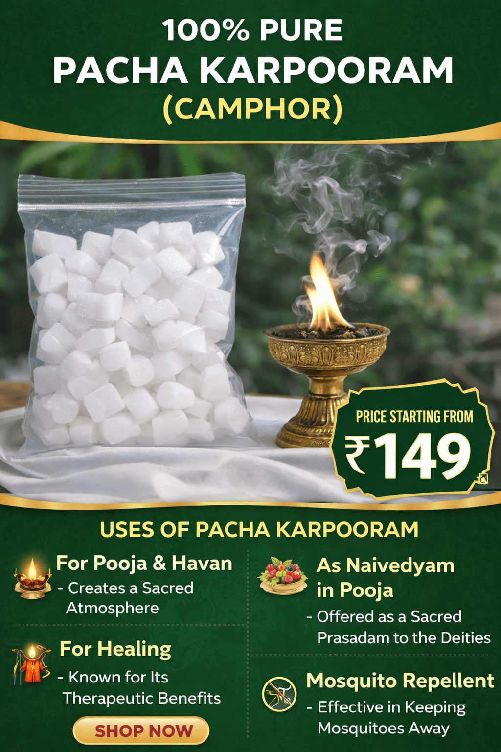 PACHA KARPOORAM – Vizag Party Shop