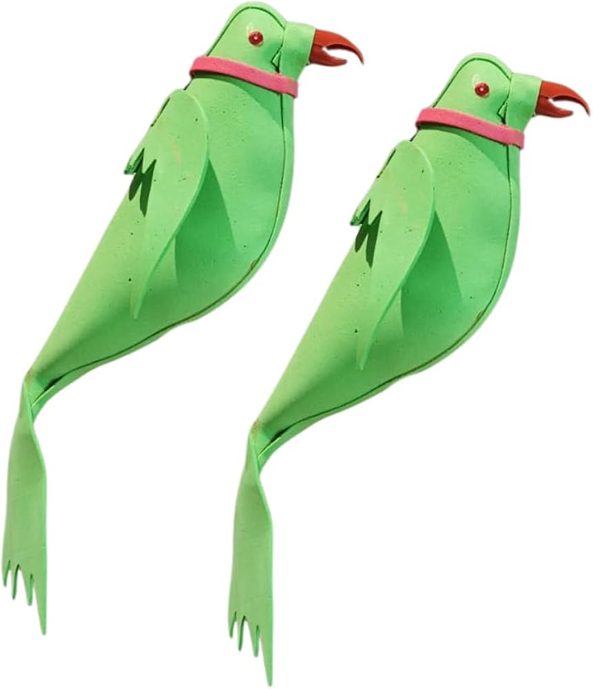 Foam Parrots 9″inch – 12pcs – Vizag Party Shop