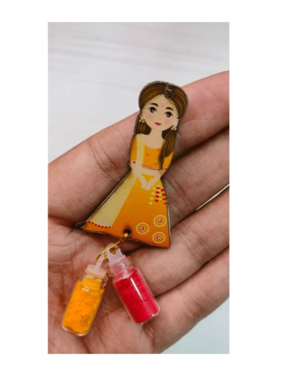 Ammay Haldi & Half Saree Pasupu Kumkum – 20pcs puberty – Vizag Party Shop