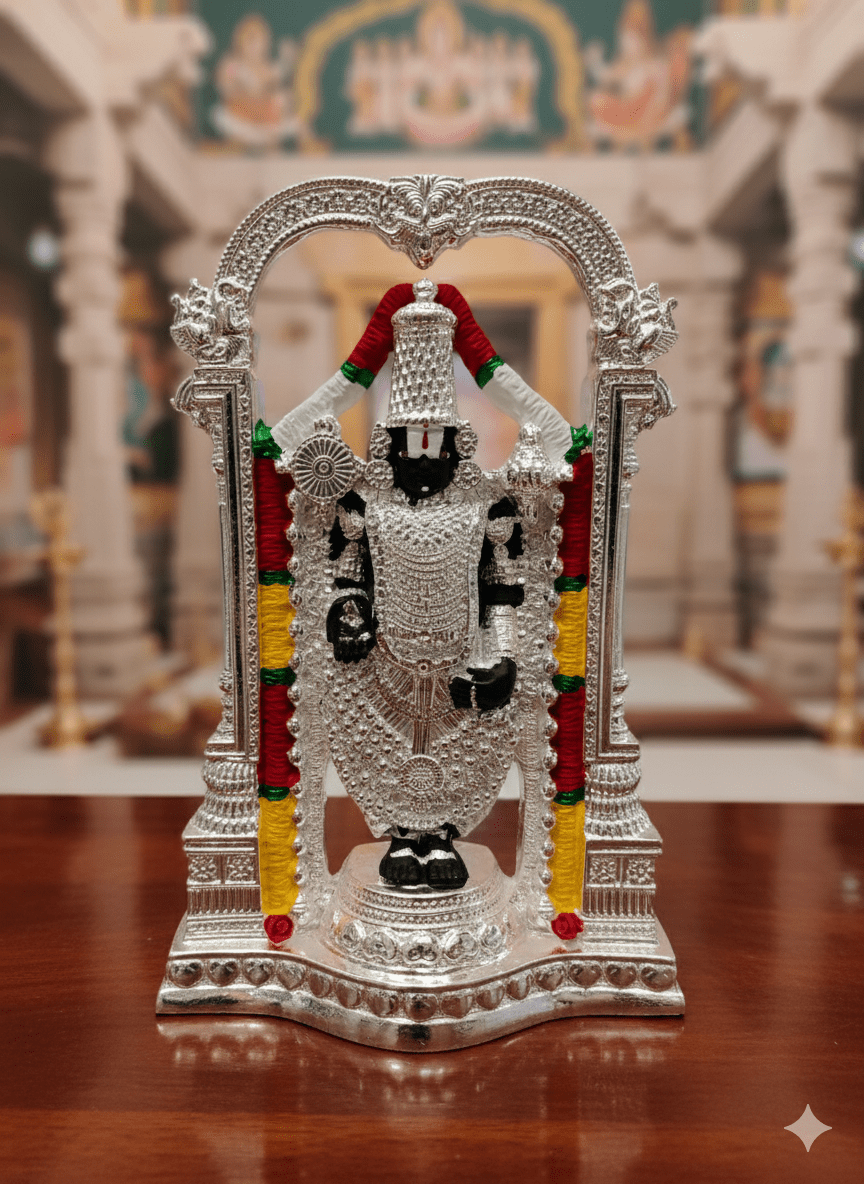 Balaji Statue with Arch GSI Mark – 8″inch – Vizag Party Shop