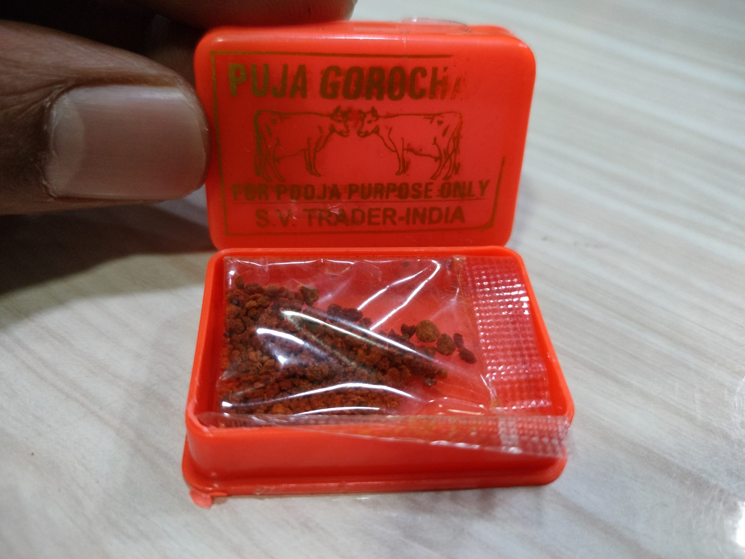 Pooja Gorochan Powder – Natural Powder – Vizag Party Shop