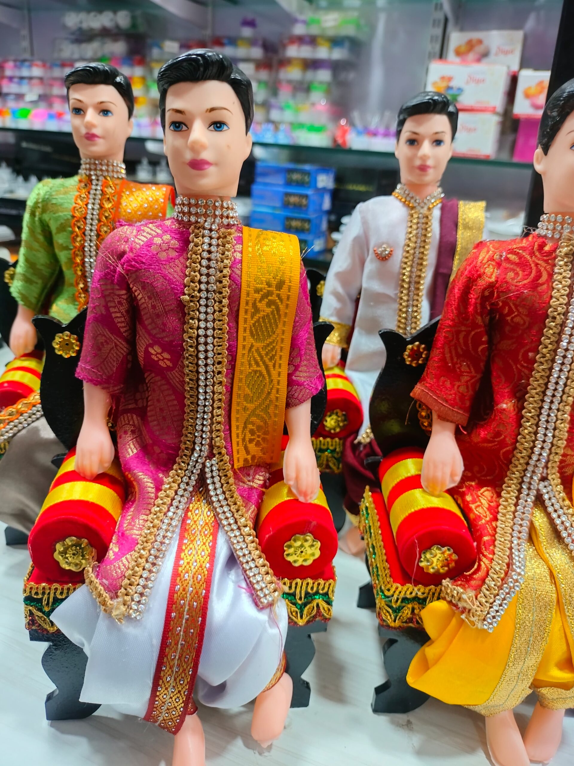 Doll Male Sitting Adult 10″ inch – Traditional Dolls – Vizag Party Shop
