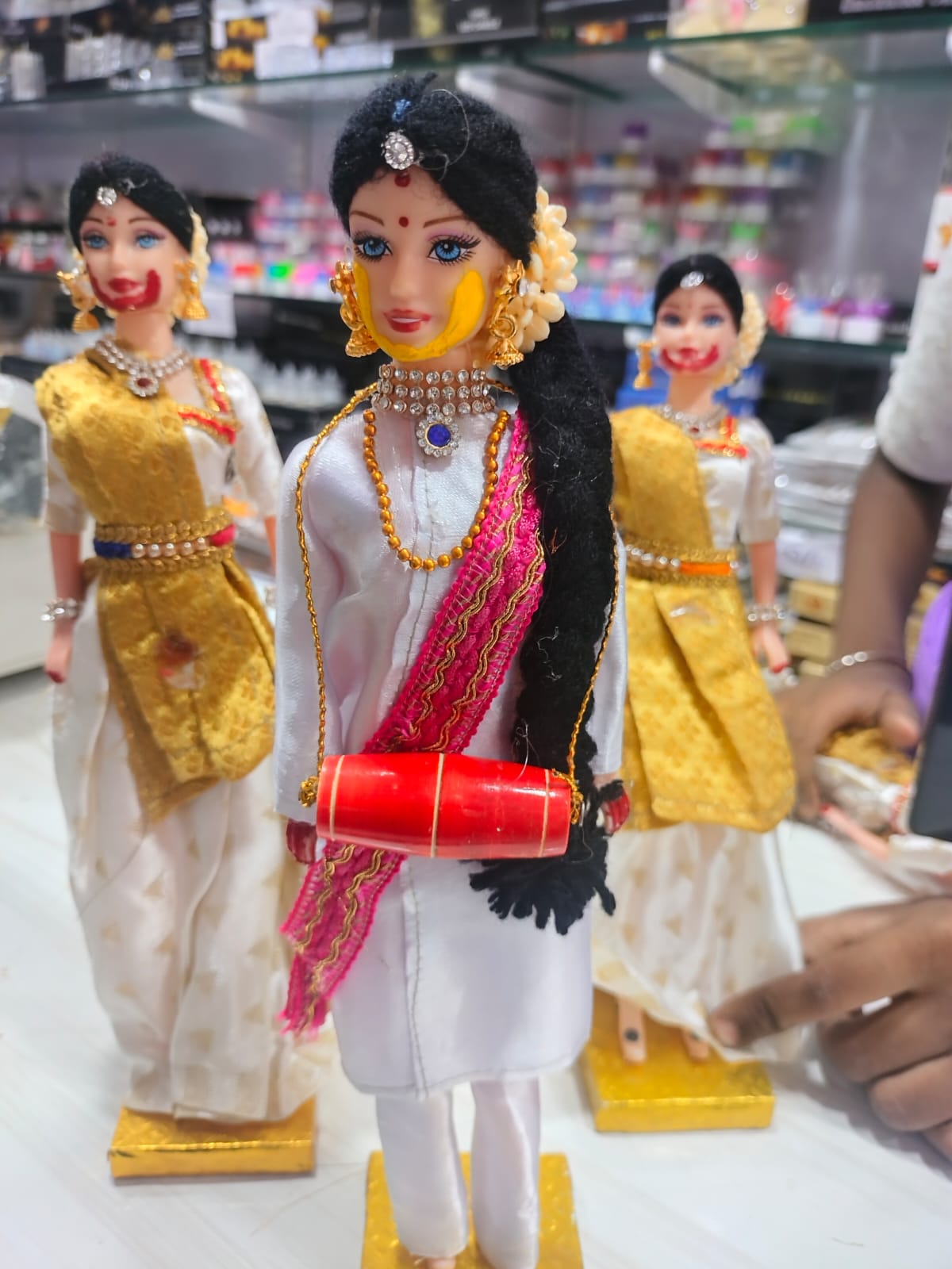 Doll Haldi Female 11″ inch – Traditional Dolls – Vizag Party Shop