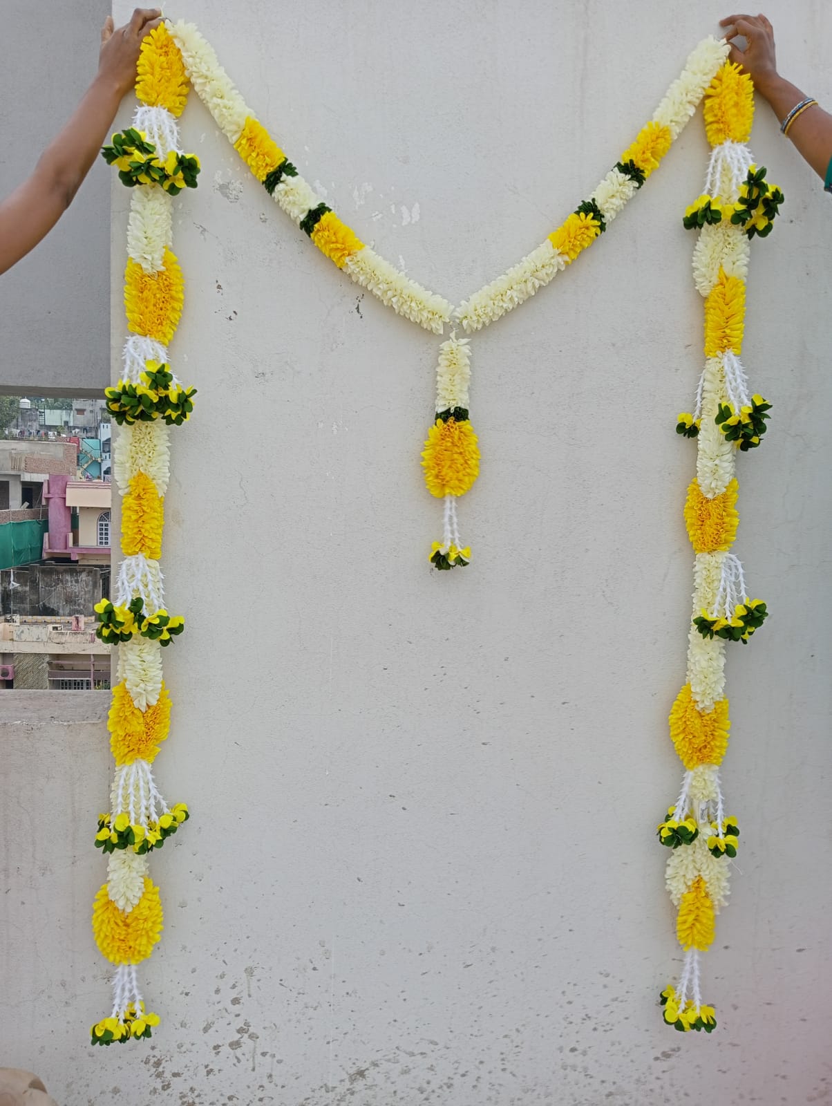 Gajamala GM Ring Lilly Toranam (14 days making time) – Vizag Party Shop