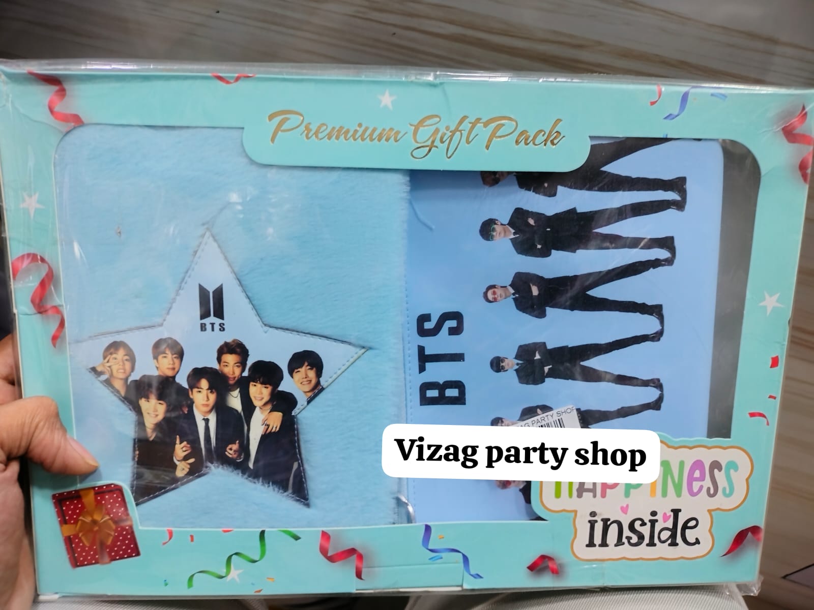 Stationary Dairy Kit – BTS – Vizag Party Shop