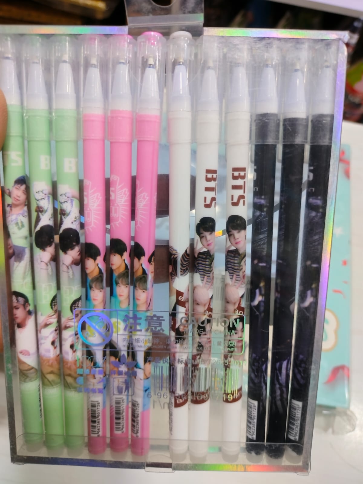 Erasable Gel Pens 12pcs – Unlimited Erasing – Vizag Party Shop