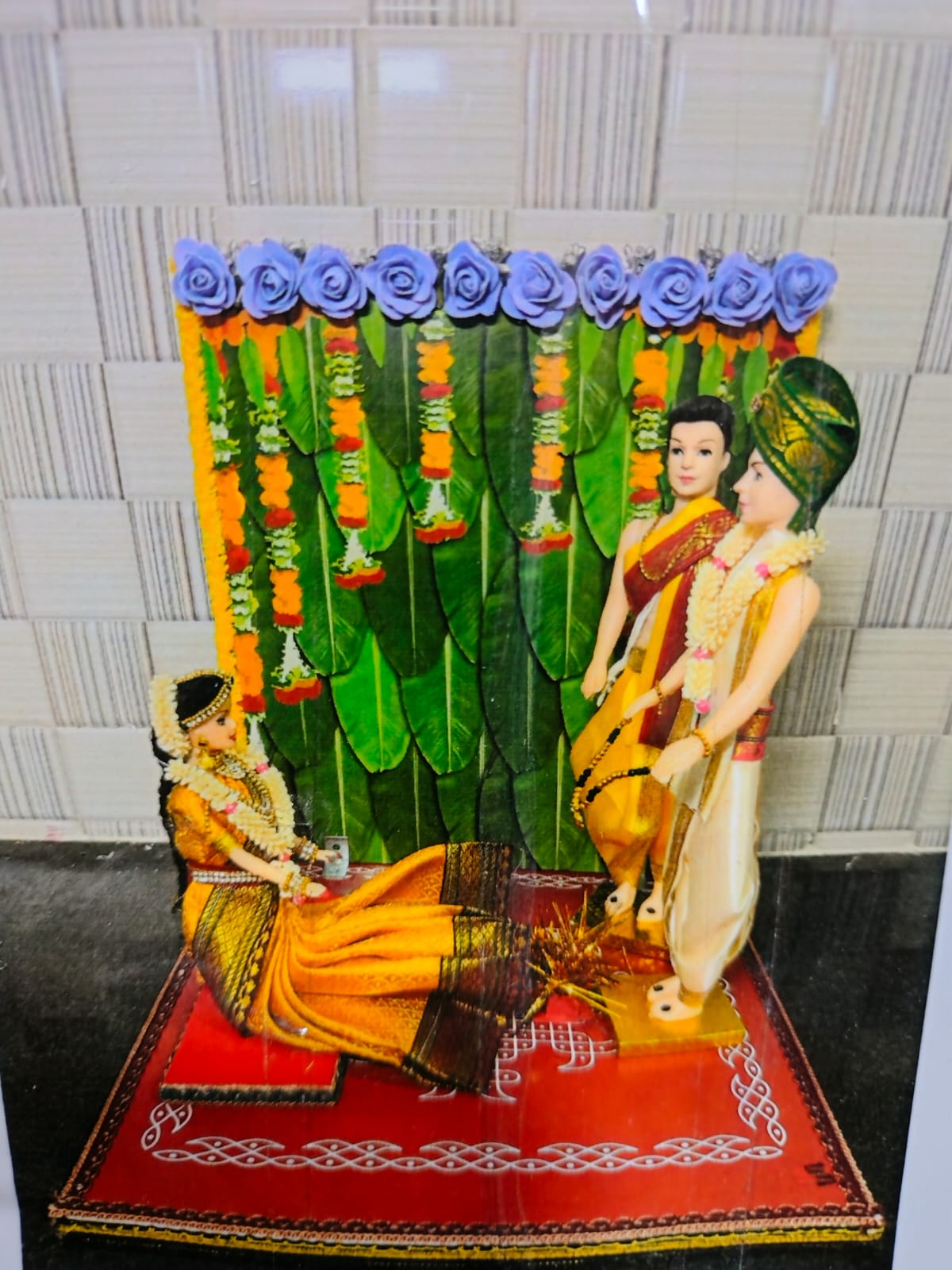 MD Marriage Pelli Set 3465 – Traditional Dolls Set – Vizag Party Shop