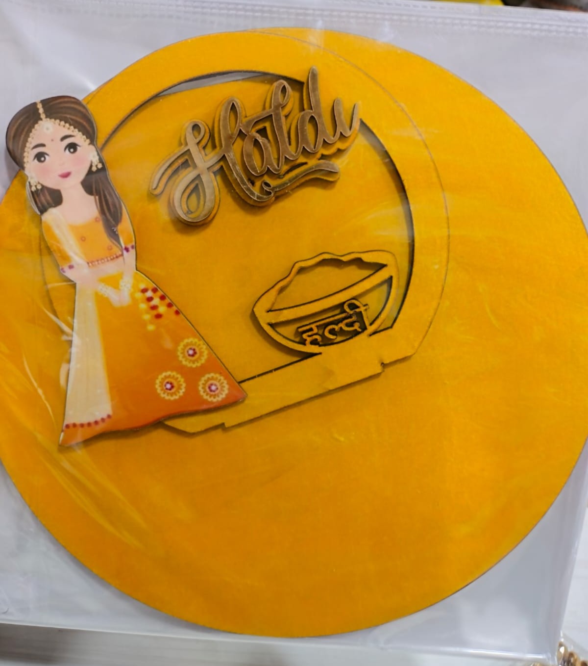 PLATTER Haldi Platter – DIY – Vizag Party Shop