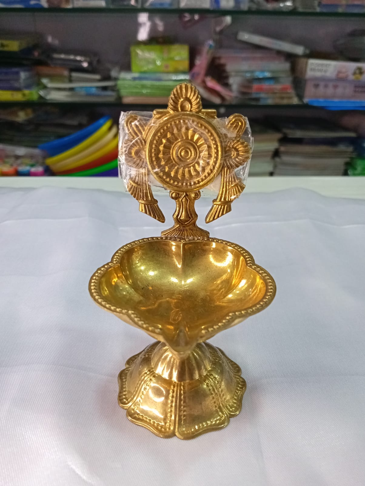 Brass Deepam Shanku Chakra – (All Models) – Vizag Party Shop