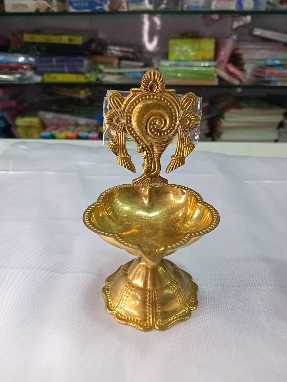 Brass Deepam Shanku Chakra – (All Models) – Vizag Party Shop