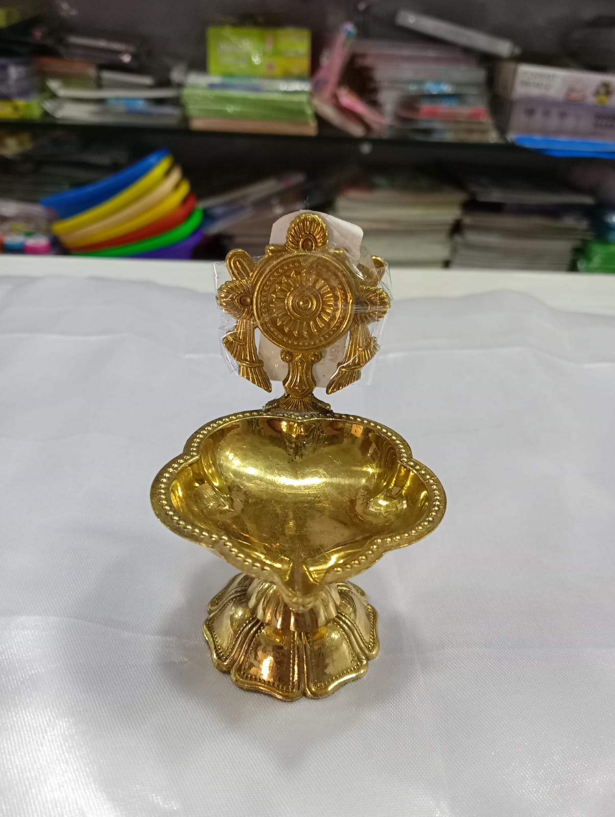Brass Deepam Shanku Chakra – (All Models) – Vizag Party Shop