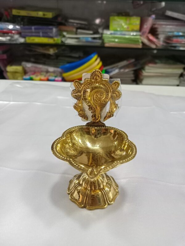 Brass Deepam Shanku Chakra – (All Models) – Vizag Party Shop