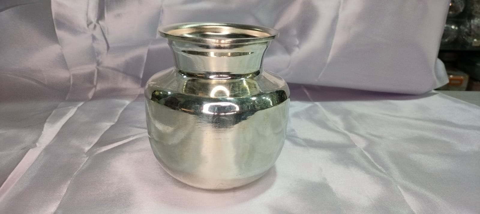 Chembu Plain 5″inch – German Silver – Vizag Party Shop