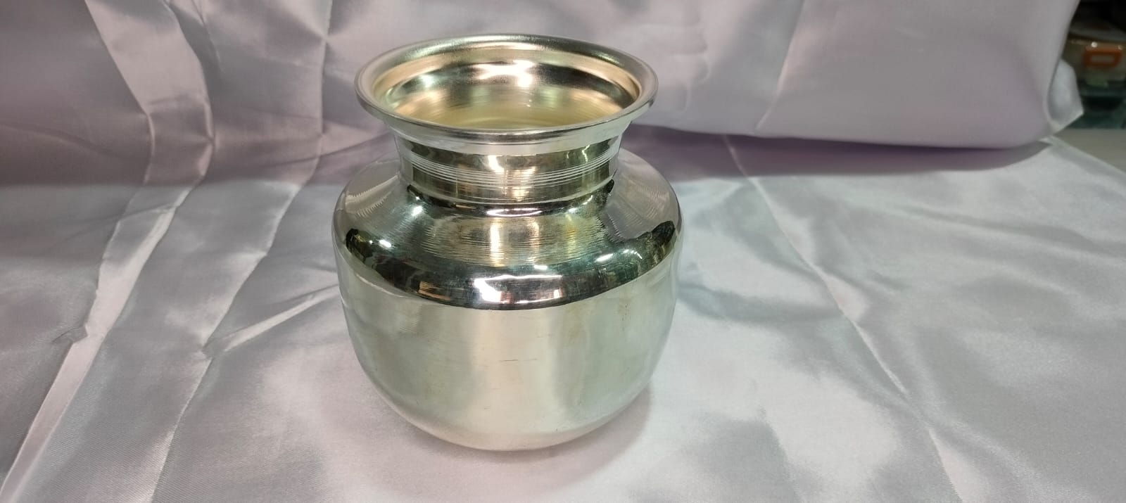 Chembu Plain 5″inch – German Silver – Vizag Party Shop