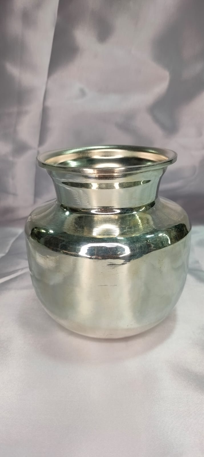 Chembu Plain 5″inch – German Silver – Vizag Party Shop