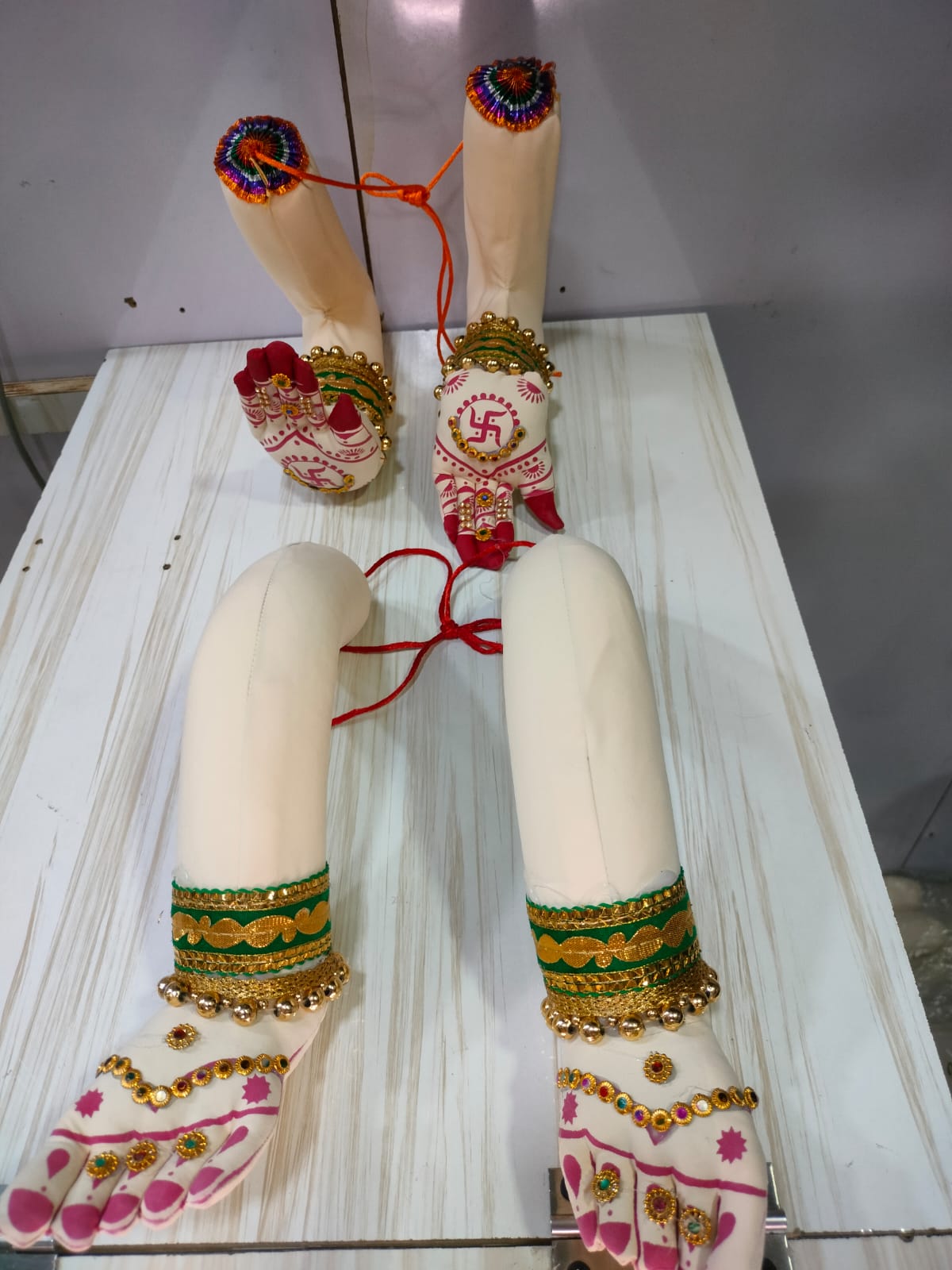 Devi Hands and Legs SPL – Alankar for Durga Pooja & Vratam – Vizag ...