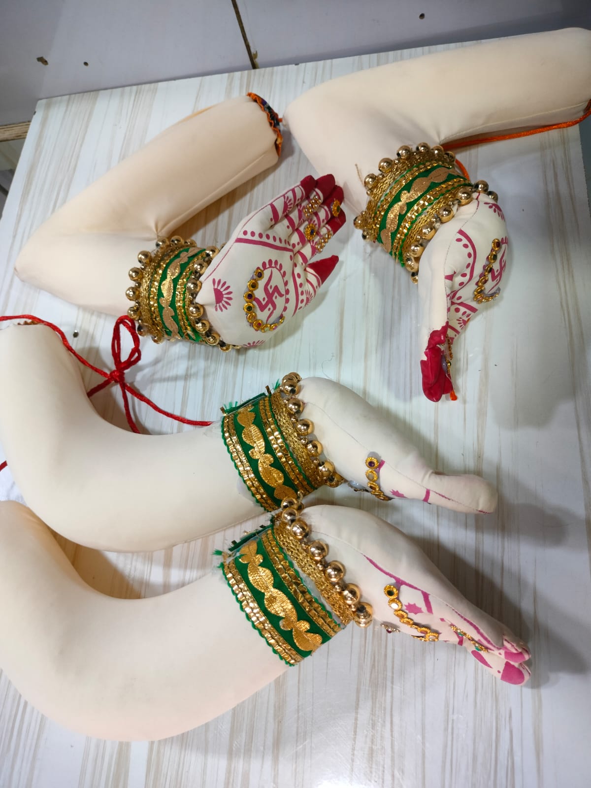Devi Hands and Legs SPL – Alankar for Durga Pooja & Vratam – Vizag ...