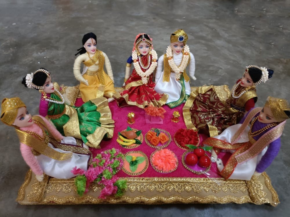 Pelli Marriage Set – 13 Sets (Wedding Dolls) – Vizag Party Shop